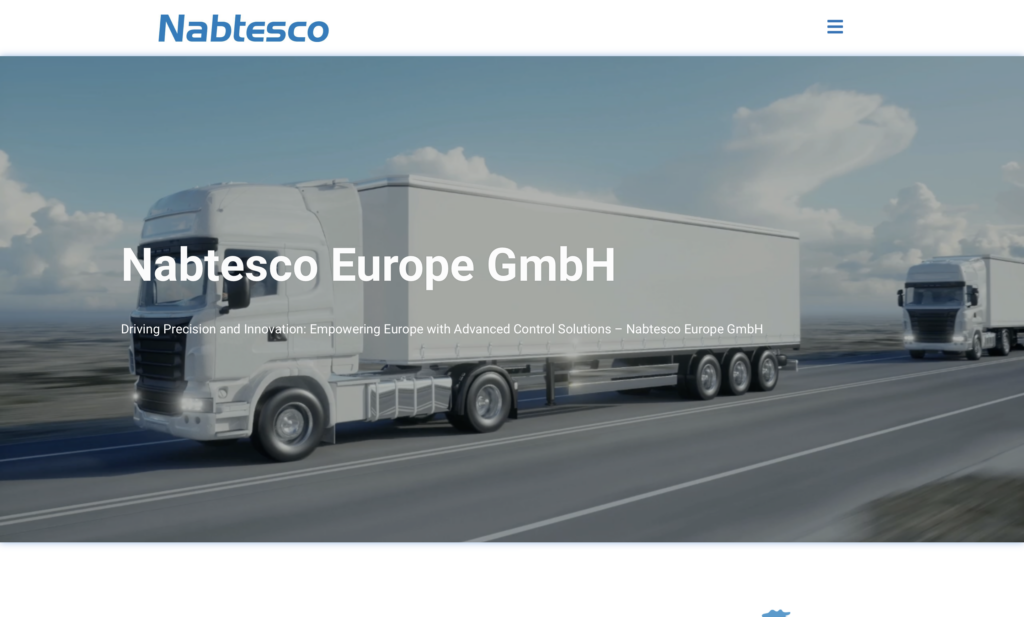 Contact | Nabtesco Europe GmbH